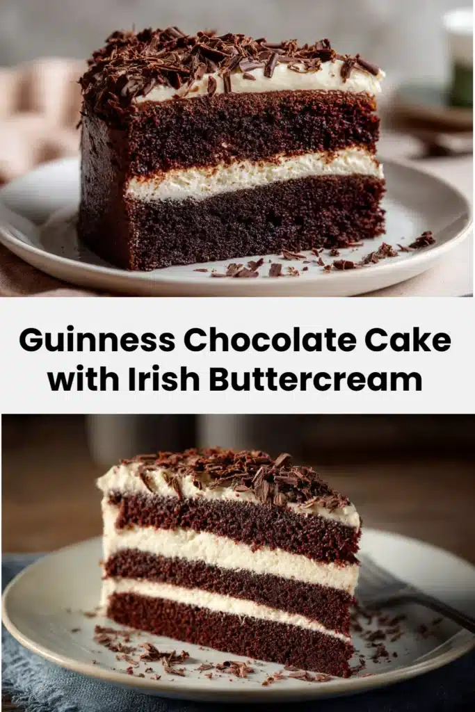Decadent Irish Chocolate Cake Recipe: Easy Guinness Chocolate Cake with ...