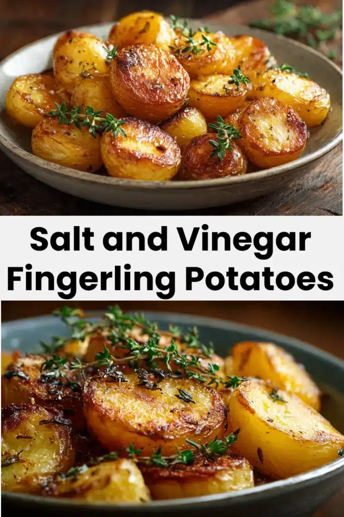 How To Make Salt And Vinegar Fingerling Potatoes: A Delicious Twist on ...
